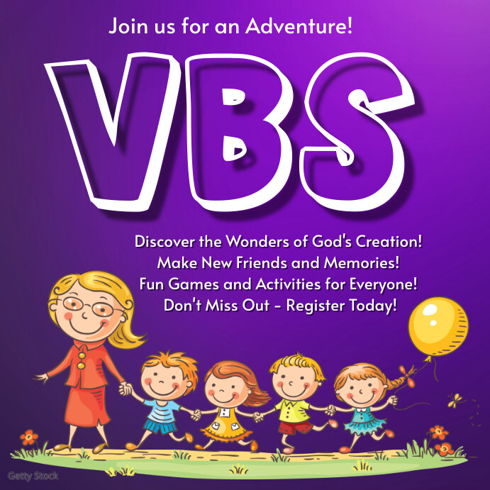 Plantilla de VBS | PosterMyWall