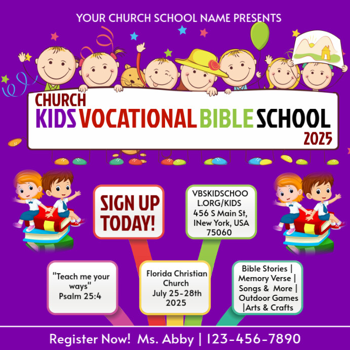Copy of VBS | PosterMyWall