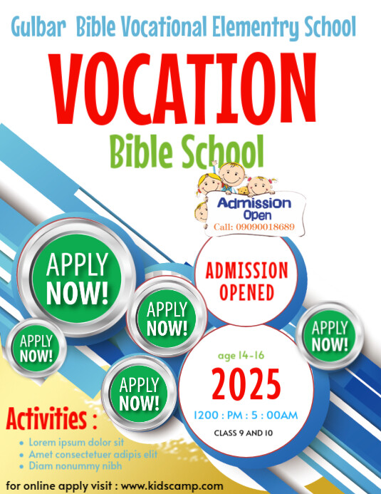 Modèle vbs | PosterMyWall