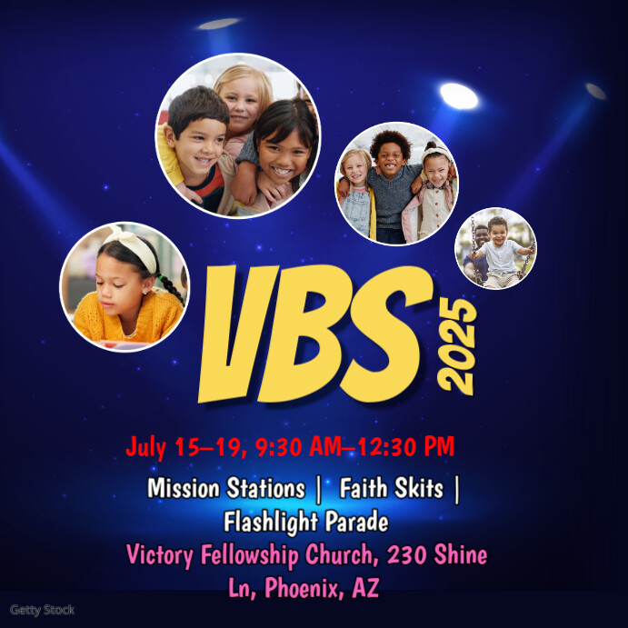 VBS Template | PosterMyWall
