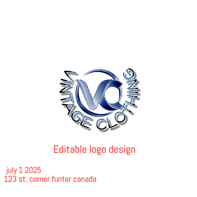 VC LOGO DESIGN EDITABLE Template | PosterMyWall