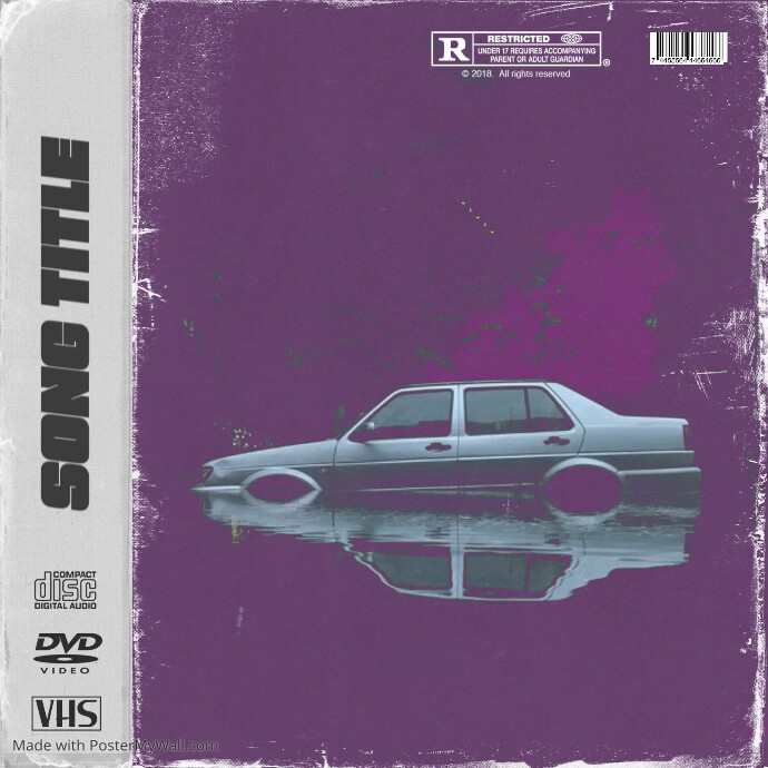 VCF - Single Mixtape Song EP Album Cover Art Templat | PosterMyWall