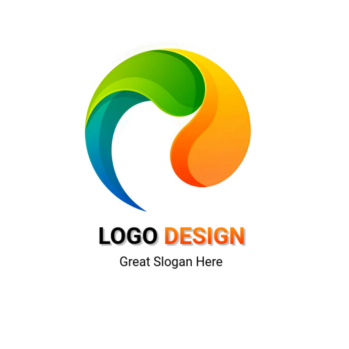 Vector Illustration Bubble Color Gradient Colorful Style, Logo Design ...