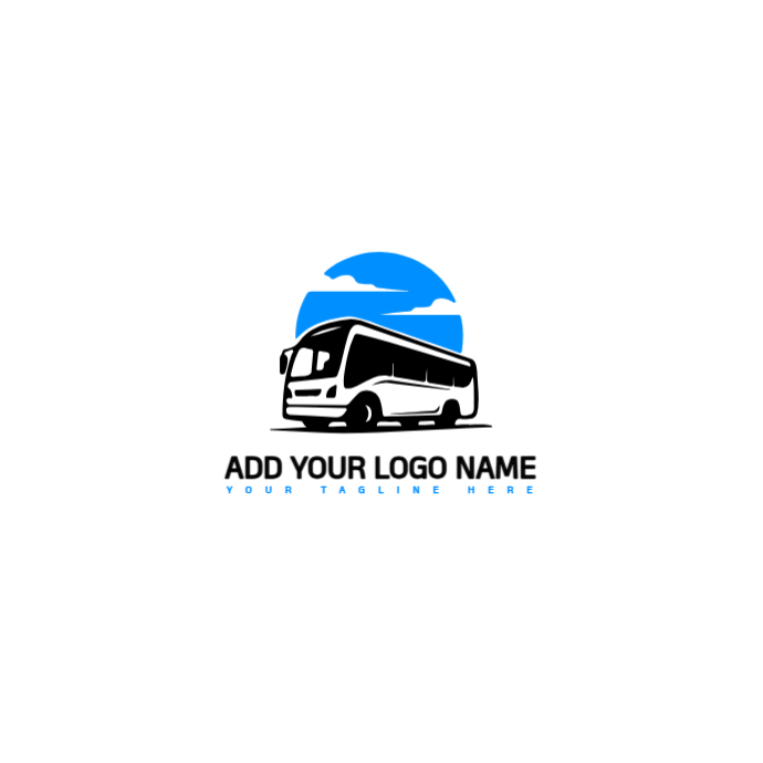 Vector Logo Bus Transport Isolated/public Transport Logo ...