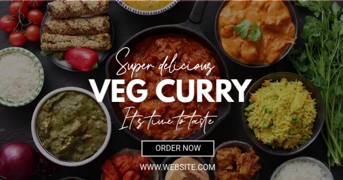 Veg curry Template | PosterMyWall