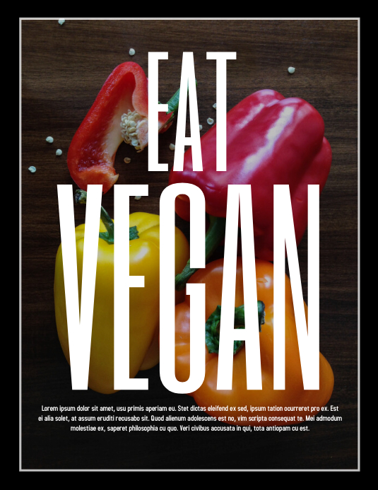 Vegan Template | PosterMyWall