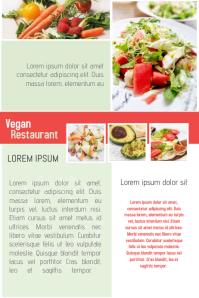 Vegan Restaurant Flyer Template | PosterMyWall