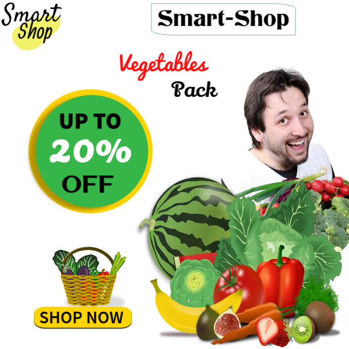 Plantilla de vegetable ad | PosterMyWall