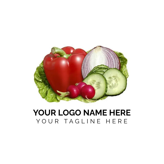 vegetable logo Template | PosterMyWall