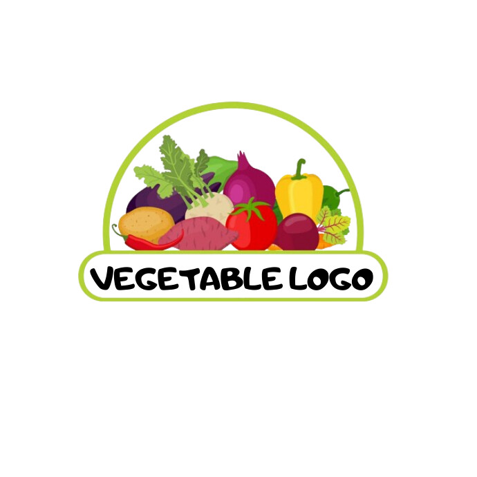 vegetable logo Template | PosterMyWall