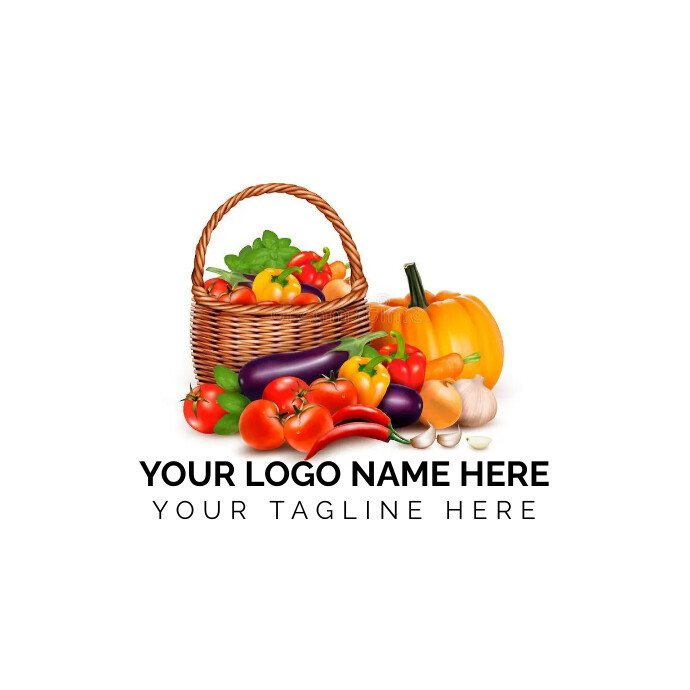 vegetable logo Template | PosterMyWall