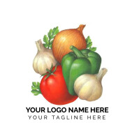 vegetable logo Template | PosterMyWall