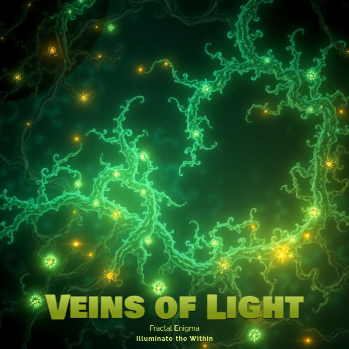 Veins of Light — Fractal Enigma (Organic Fractal Fantasy Cover ...