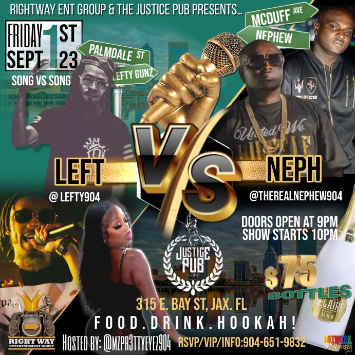 Versus by PrettyRedd Template | PosterMyWall