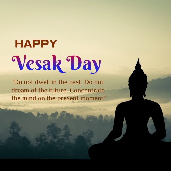 Plantilla de Vesak day Instagram Post | PosterMyWall