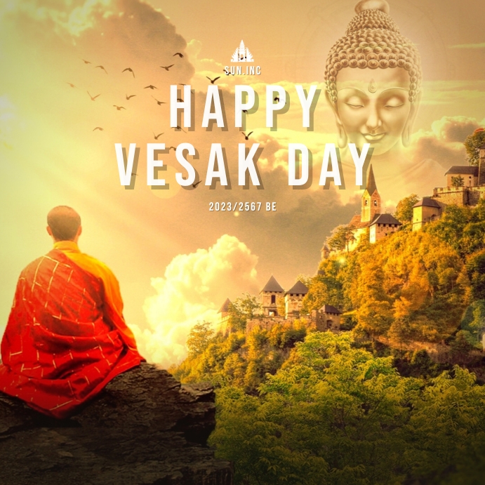 Vesak Day Template | PosterMyWall