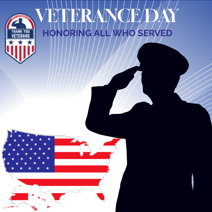 Veterance Day Celebration Template | PosterMyWall