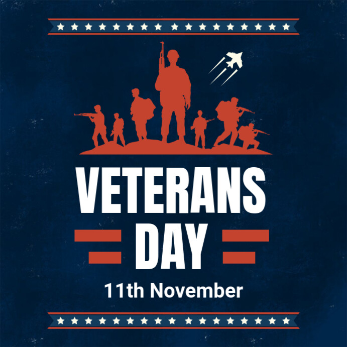Plantilla de Veterans Day Ads | PosterMyWall