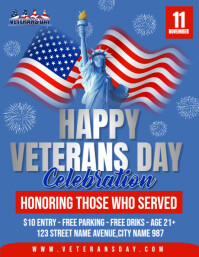 Veteran Day Ads Template | PosterMyWall