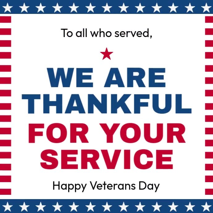 Veterans Day Ads Template | PosterMyWall