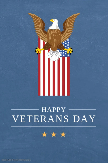 Veterans Day Banner Template | PosterMyWall