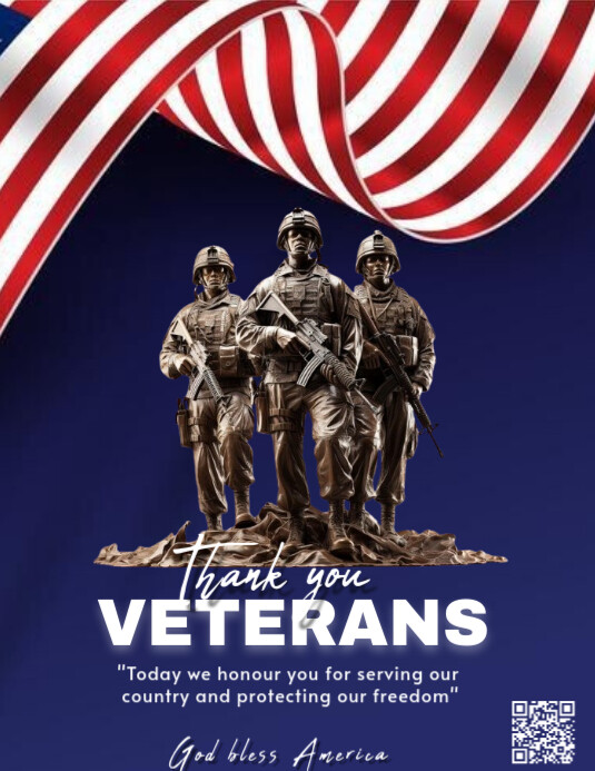 Veterans day celebration Template | PosterMyWall
