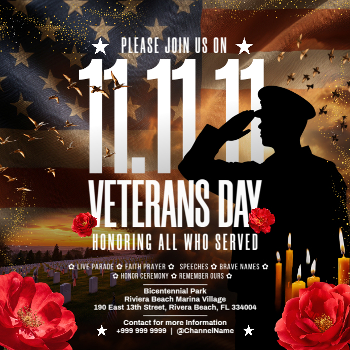 Modèle de Publication de La Cérémonie de La Journée Des Anciens ...