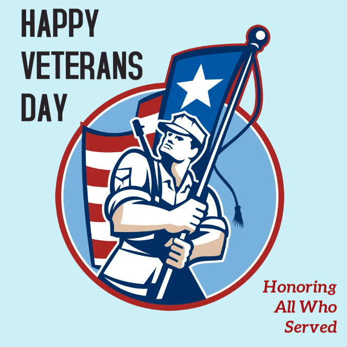 Modèle Jour Des Anciens Combattants | PosterMyWall