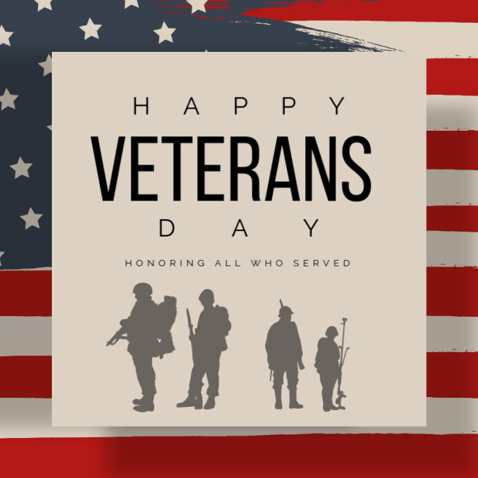 Veterans Day Template | PosterMyWall