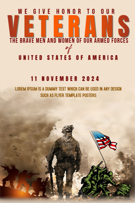 Copy of Veterans Day | PosterMyWall