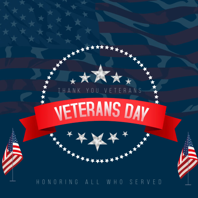 Veterans Day Template | PosterMyWall