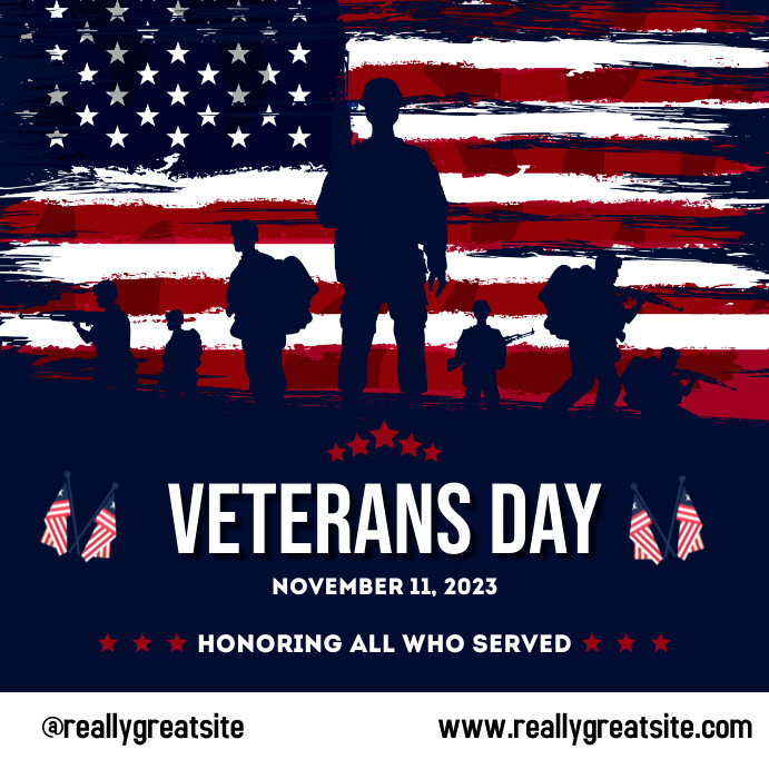 Veterans day Template | PosterMyWall