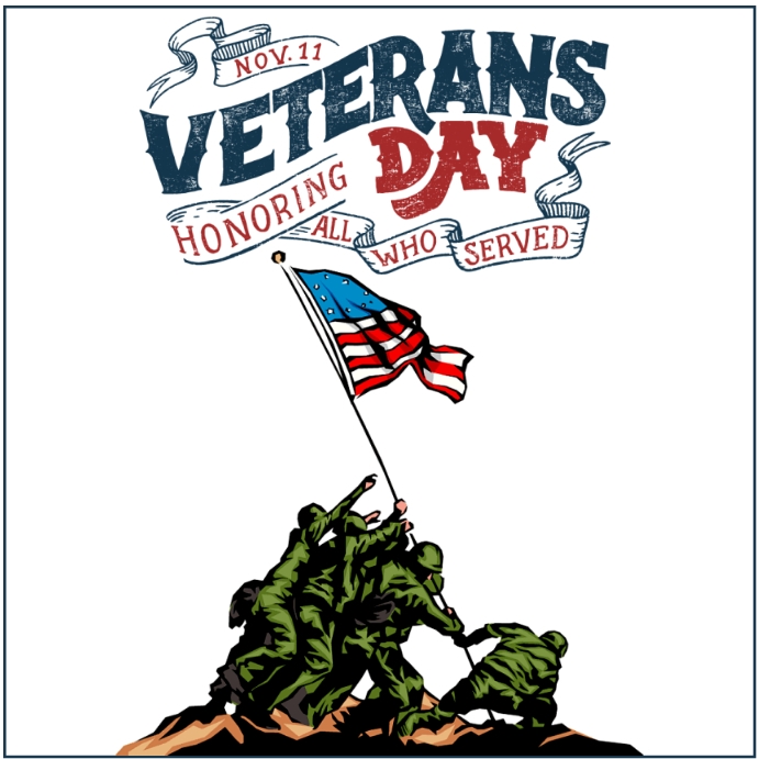 Veterans Day Template | PosterMyWall