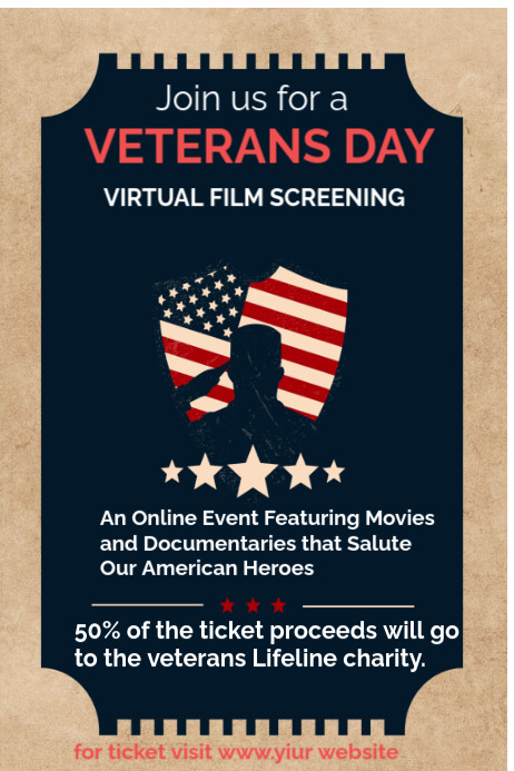 Copy of Veterans day | PosterMyWall