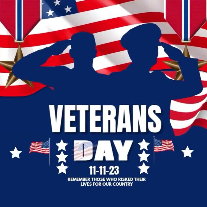Veterans Day Event ads Template | PosterMyWall