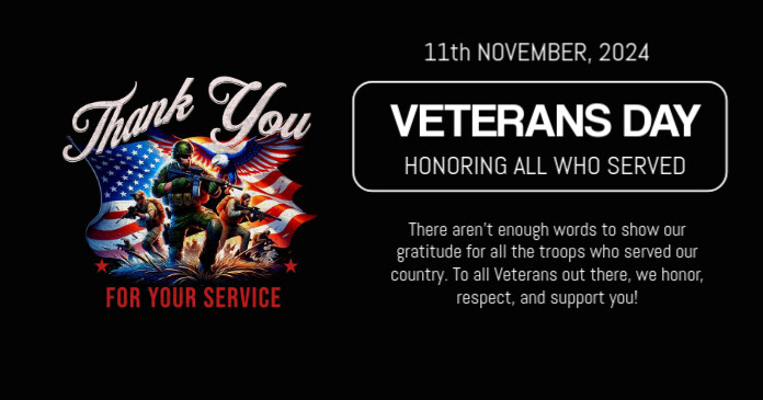 Veterans day facebook post,happy veterans day Template | PosterMyWall