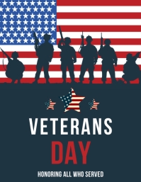 Veterans Day Flyer Template | PosterMyWall