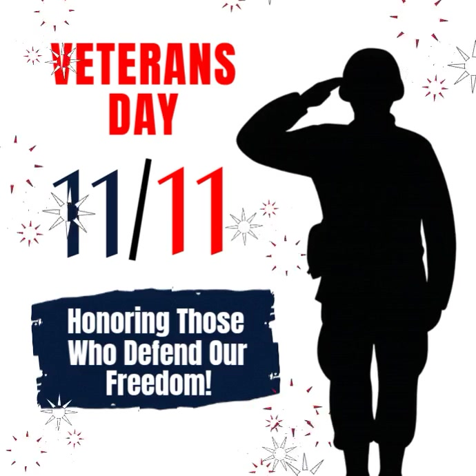 Plantilla de Veterans Day Instagram Post | PosterMyWall