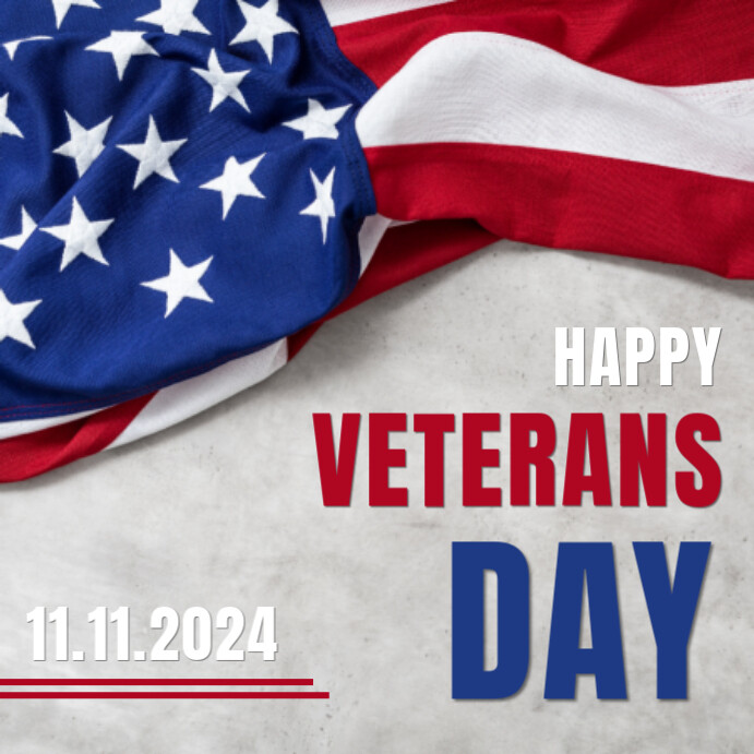 Veterans Day Instagram Post Template | PosterMyWall