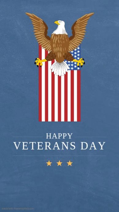 Veterans Day Instagram Story Template | PosterMyWall