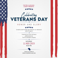 Celebrating Veterans Day Ads Template | PosterMyWall