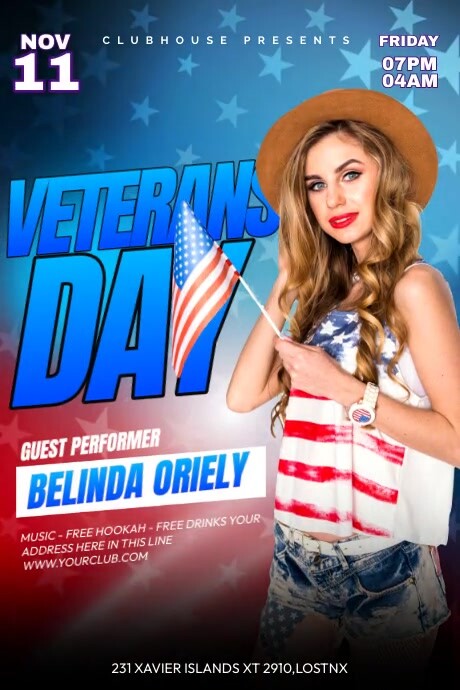 Copy of Veterans Day Party | PosterMyWall