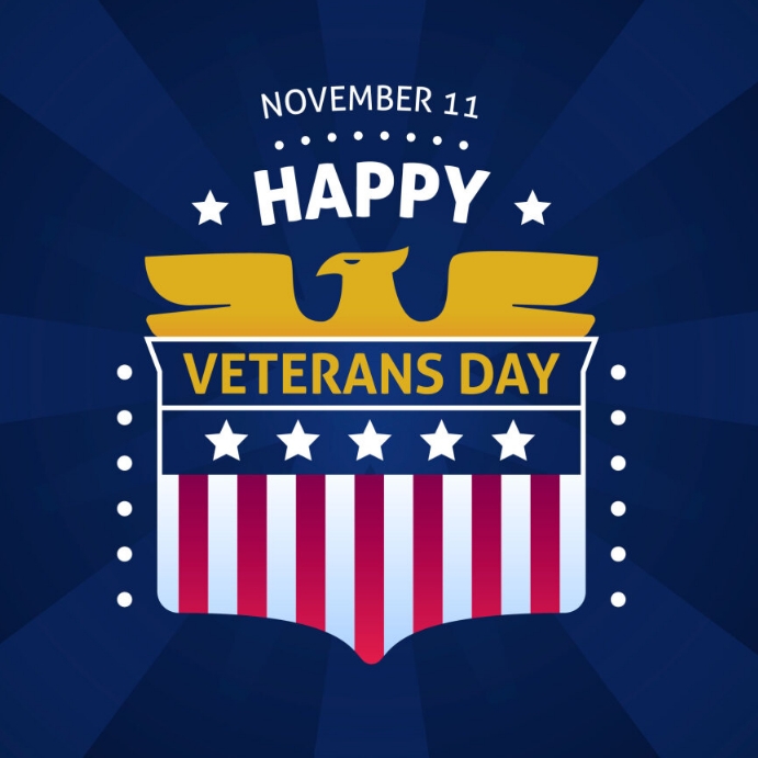 Veterans day poster Template | PosterMyWall