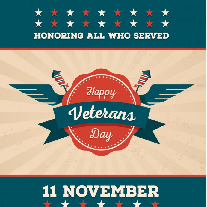 Veterans day poster design Template | PosterMyWall