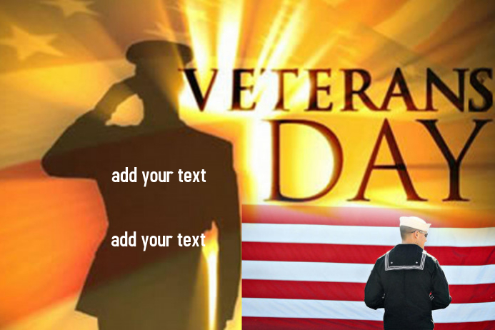 Veterans Day Template | PosterMyWall