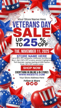Veterans Day Sale Template | PosterMyWall