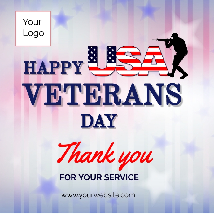 Veterans Day Template Design | PosterMyWall