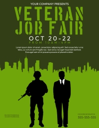 Job Fair Flyer Poster Template | PosterMyWall