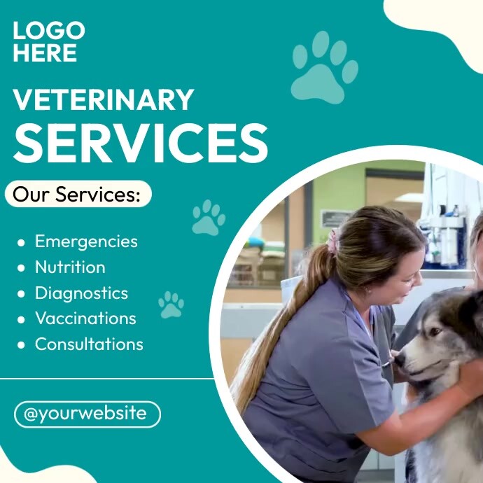 Veterinary Services Ads Template | PosterMyWall