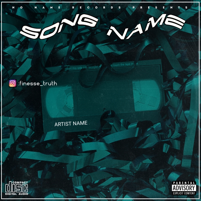 VHS Album Cover template by Finesse Truth (1) | PosterMyWall